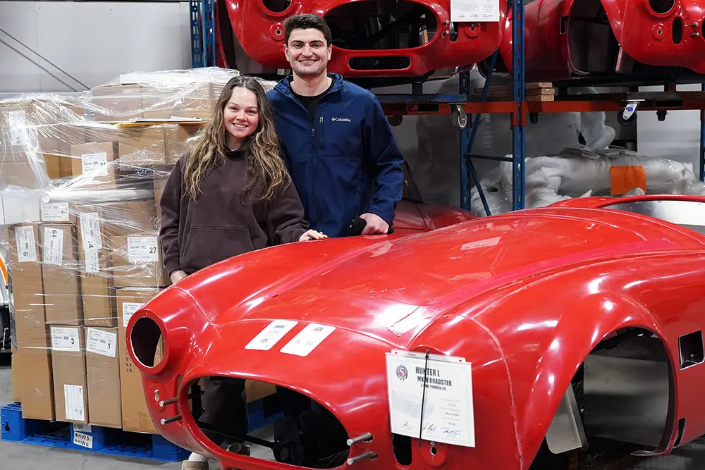 Christmas Came a Few Days Early for Hunter L.! - Factory Five Racing