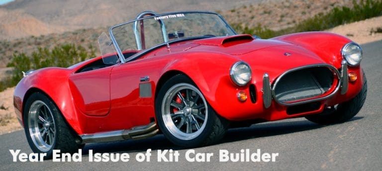 Great Year End Issue of Kit Car Builder Magazine - Factory Five Racing