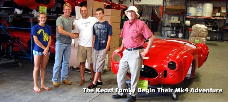 The Keast Family Begin Their Mk4 Adventure - Factory Five Racing