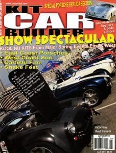 Kit Car Builder Magazine Covers 2013 HB Cruise-In - Factory Five Racing