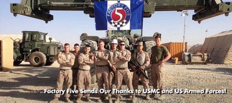 Factory Five Sends Our Thanks to USMC and US Armed Forces! - Factory ...
