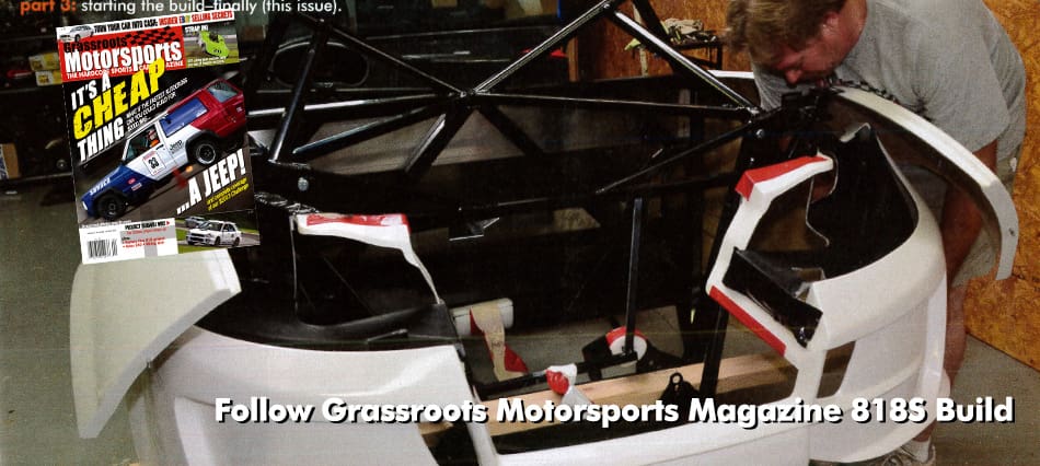 Grassroots Motorsports Magazine 818S Build Article #4! | Factory Five ...