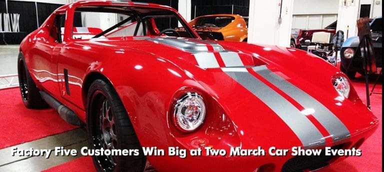 Factory Five Customers Win Big at Two March Car Show Events - Factory ...