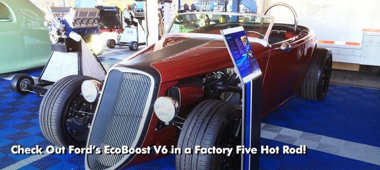 Check Out Ford’s Twin-Turbo EcoBoost V6 in a Factory Five Hot Rod ...