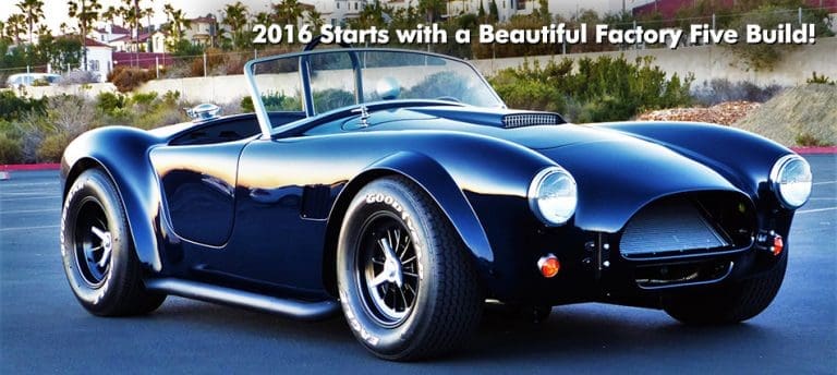 2016 Starts with a Beautiful Factory Five Build! - Factory Five Racing