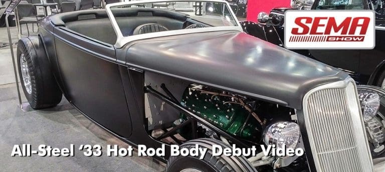 All-Steel ‘33 Hot Rod Body Debut Video - Factory Five Racing