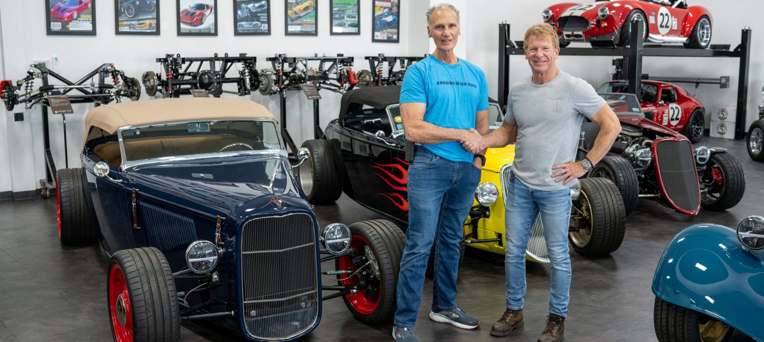 Dr. Volpe Picks up his Stage 2 Hot Rod Kit - Factory Five Racing