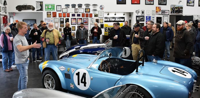 Factory Five Tour for New England Car Club - Factory Five Racing