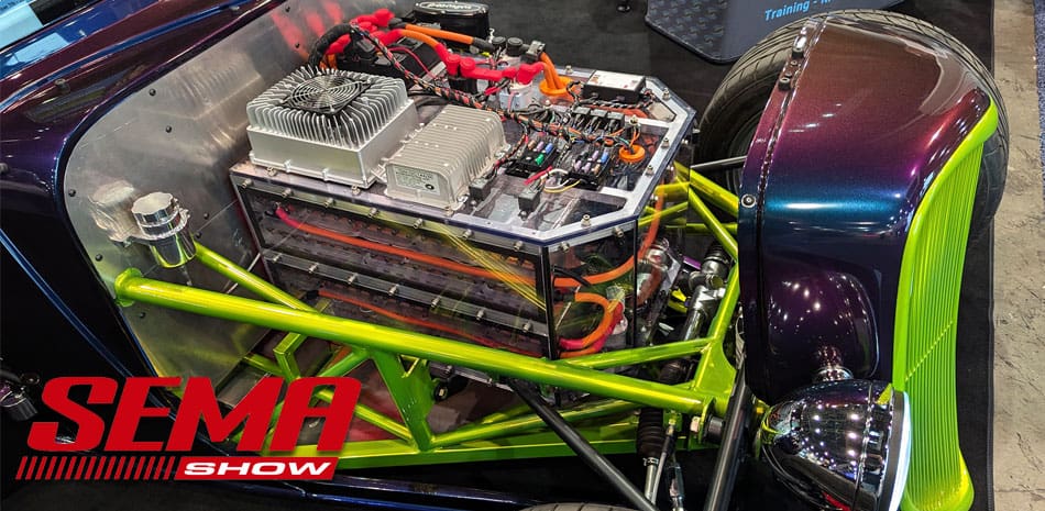 EV Hot Rod Truck Featured in Switch Vehicles SEMA Booth - Factory Five ...