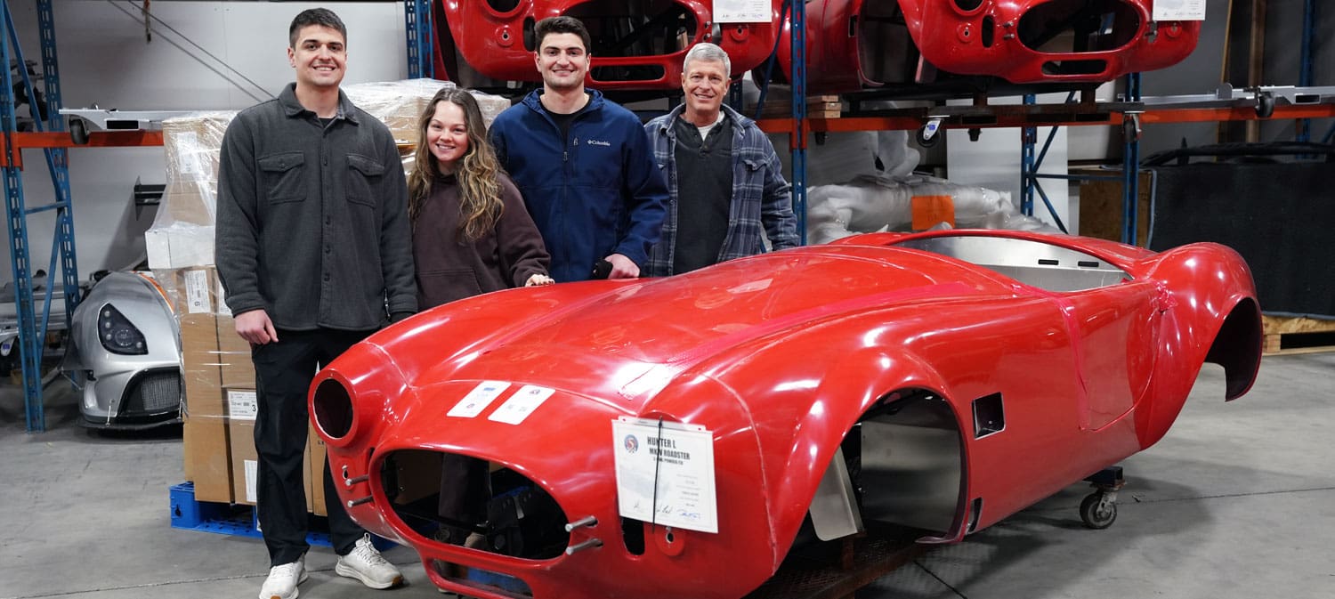 Christmas Came a Few Days Early for Hunter L.! - Factory Five Racing